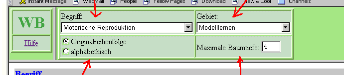 Hilfe zu WB